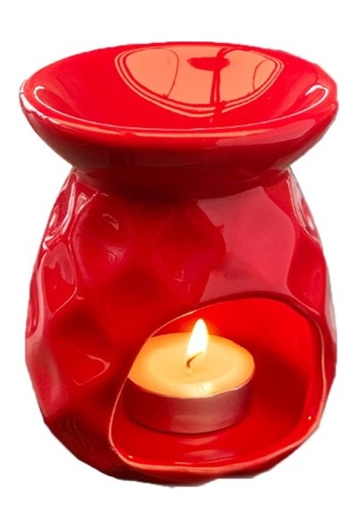 Bay Yıldırım Grup Ananas Dizayn Buhurdanlık Kırmızı