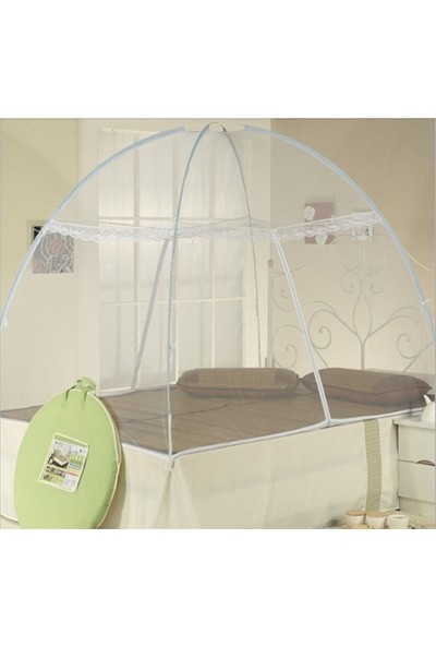 Tuğra Ticaret Çift Kişilik Otomatik Kurulan Cibinlik (180X200)