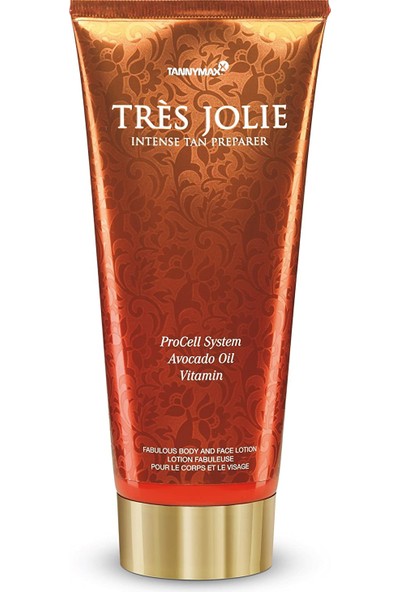 Tannymaxx Trés Jolie Intense Tan Preparer 200 ml Solaryum Kremi