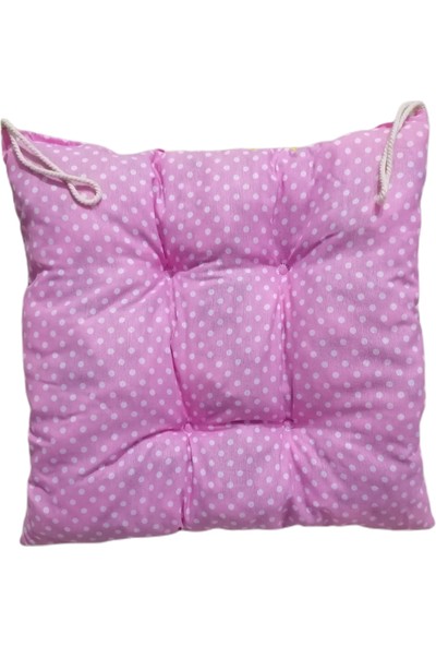 Rmd Shop Puantiyeli Kare Sandalye Minderi 38 X 38