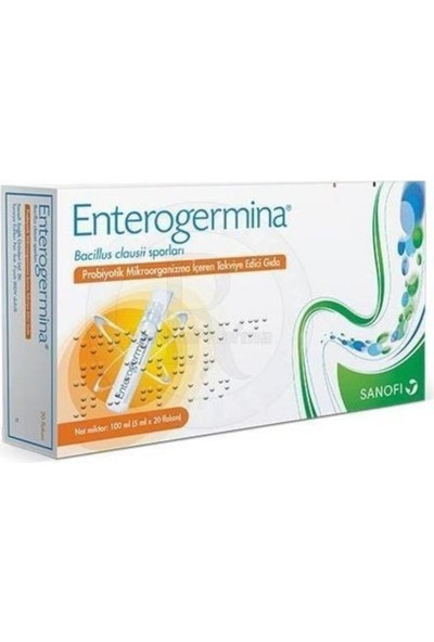 Enterogermina Yetişkin Probiyotik 5ml - 20 Flakon Enterogermina Yetişkin Probiyotik 5ml - 20 Flakon