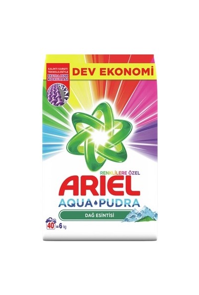 Ariel Aqua Pudra Toz Deterjan 6 kg x 2