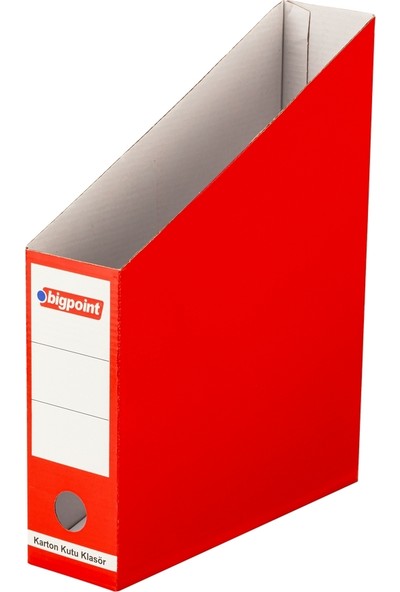 Bigpoint Karton Kutu Klasör Kırmızı 6'lı Bigpoint Karton Kutu Klasör Kırmızı 6'lı