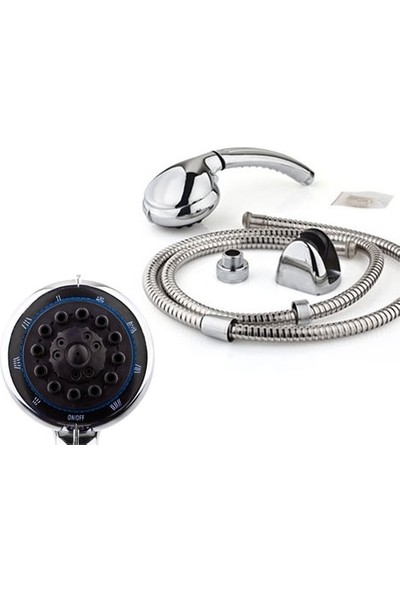 Cotton Box Terapi Etkili 8 Fonksiyonlu Duş Başlığı Seti Cotton Box Terapi Etkili 8 Fonksiyonlu Duş Başlığı Seti