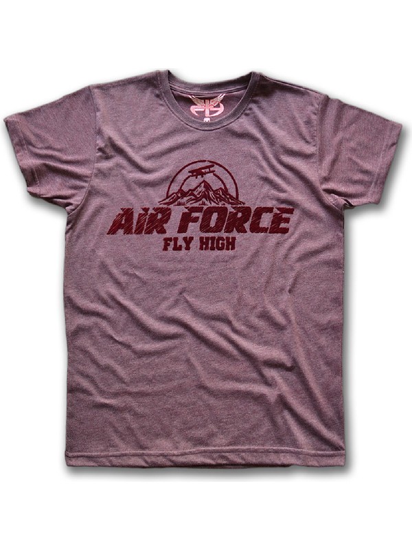 Fly Tshirt Fly High Erkek Kısa Kollu Tshirt - Gül Kurusu Fiyatı