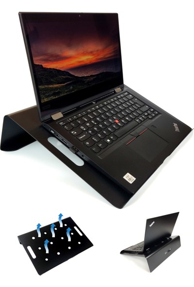Newolexx Metal Notebook Soğutucu Laptop Standı-Siyah-11.6-19 inch