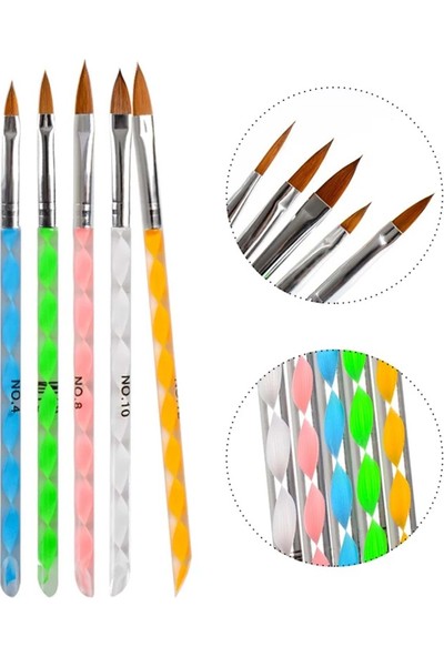 Soulame Beauty 5'li Akrilik Fırça Seti