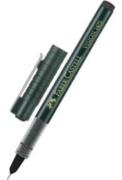 Faber-Castell Siyah Pilot Kalem 1475 Vision Tekli Faber-Castell Siyah Pilot Kalem 1475 Vision Tekli
