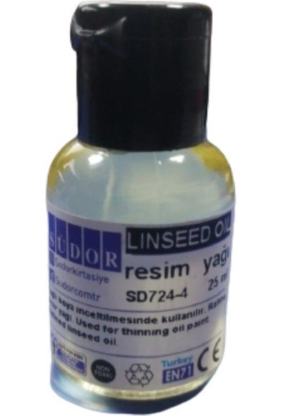 Südor Resim Yağı 25 ml Tekli Südor Resim Yağı 25 ml Tekli