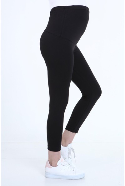 Işşıl 4466-HAMILE Pamuk Lycralı Kapri Tayt