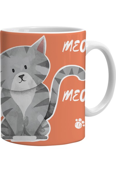 Flipped Love Me Cat Tasarım Kupa Bardak