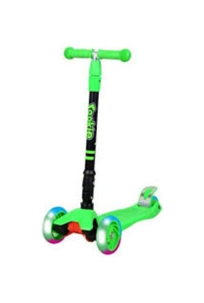 Rookie 3 Tekerlekli LED Işıklı Ayarlanabilir Katlanabilir Maxi Scooter - Yeşil Rookie 3 Tekerlekli LED Işıklı Ayarlanabilir Katlanabilir Maxi Scooter - Yeşil