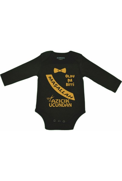 Venüs Dijital Sünnet Kıyafeti Baskılı Uzun Kollu Siyah Zıbın Venüs Dijital Sünnet Kıyafeti Baskılı Uzun Kollu Siyah Zıbın