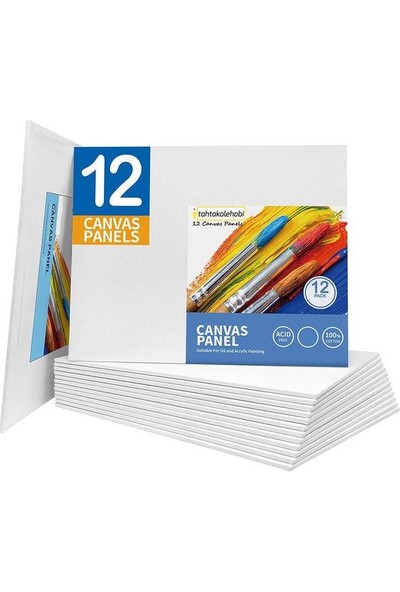 Pres Tuval 10X12 cm 12 Adet Pres Tuval 10X12 cm 12 Adet