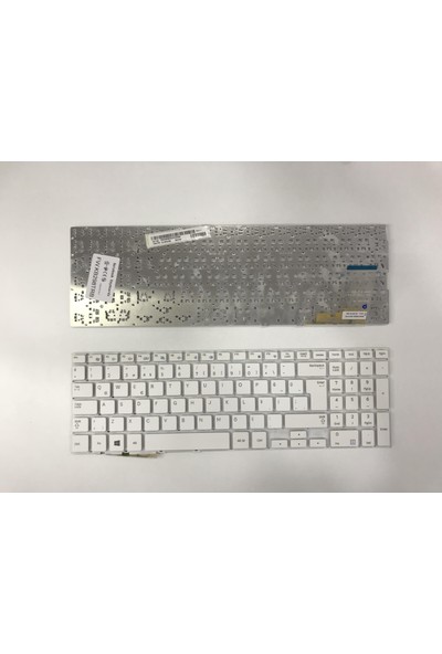 Flow Samsung NP370R5E-S02TR, NP370R5E-S05TR Klavye Beyaz