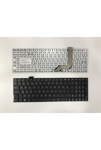 Flow Asus X542UR-DM399T, X542UR-DM451T Uyumlu Laptop Klavye Siyah Tr Flow Asus X542UR-DM399T, X542UR-DM451T Uyumlu Laptop Klavye Siyah Tr