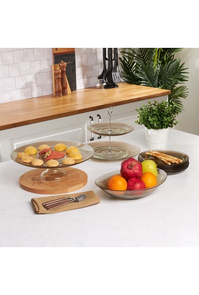 Karaca Serana 9 Parça Pasta Takımı