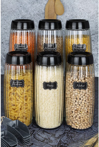 Vip Gross Baharat Bakliyat Saklama Kavanozu 1600 cc Siyah 2253.343.1004 Vip Gross Baharat Bakliyat Saklama Kavanozu 1600 cc Siyah 2253.343.1004