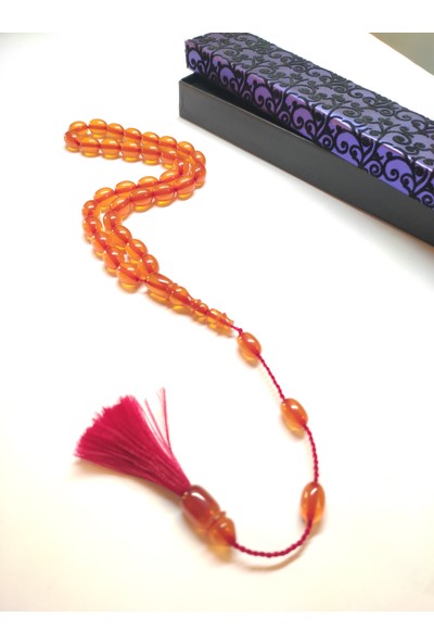 Anıl Sıkma Kehribar Tesbih