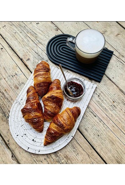 Orange Atelier Arch Büyük Beton Dekoratif Sunum ve Servis Tepsisi Orange Atelier Arch Büyük Beton Dekoratif Sunum ve Servis Tepsisi