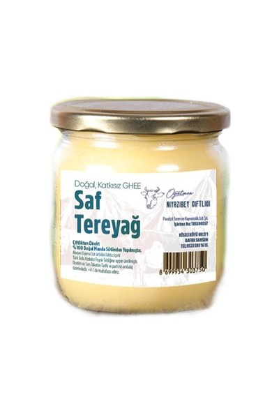 Niyazibey Çiftliği GHEE Saf Tereyağı (SARI YAĞ / SADE YAĞ) 320 gr Niyazibey Çiftliği GHEE Saf Tereyağı (SARI YAĞ / SADE YAĞ) 320 gr