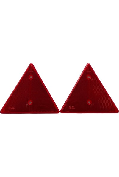 Saba Marka E Belgeli Römork Reflektör 15X15 cm Saba Marka E Belgeli Römork Reflektör 15X15 cm