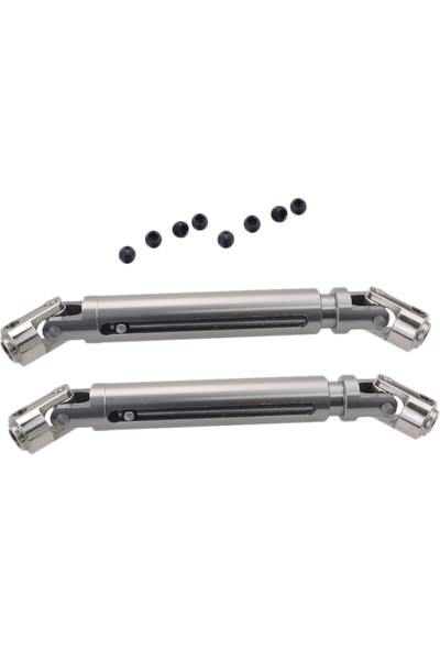 Strade Store Rc Araba Tahrik Mil Rc Kamyon Tahrik Metal Mil Yükseltme Parçaları Gümüş (Yurt Dışından)