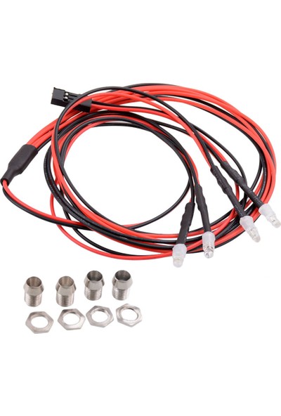 Strade Store 4 LED Işık Far Kiti 3mm 1/5 1/8 1/10 1/12 1/16 Rc Araba Kamyon Modeli (Yurt Dışından) Strade Store 4 LED Işık Far Kiti 3mm 1/5 1/8 1/10 1/12 1/16 Rc Araba Kamyon Modeli (Yurt Dışından)