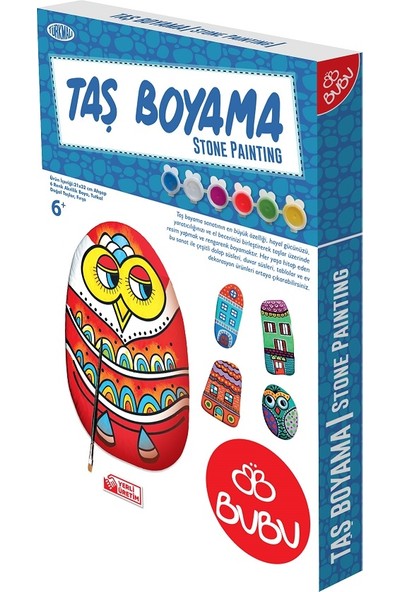 Bubu Bu-Bu Taş Boyama