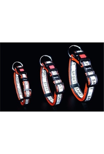 Özömek Prestij Karlie Reflektörlü Boyun Tasması Turuncu 15MMX30-45 cm Özömek Prestij Karlie Reflektörlü Boyun Tasması Turuncu 15MMX30-45 cm