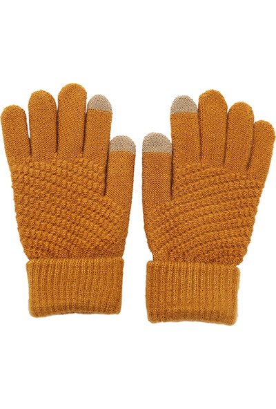 Eternal Erkek/ Kadın Kış Su Geçirmez Kalın Sıcak Örme Eldiven (Yurt Dışından)