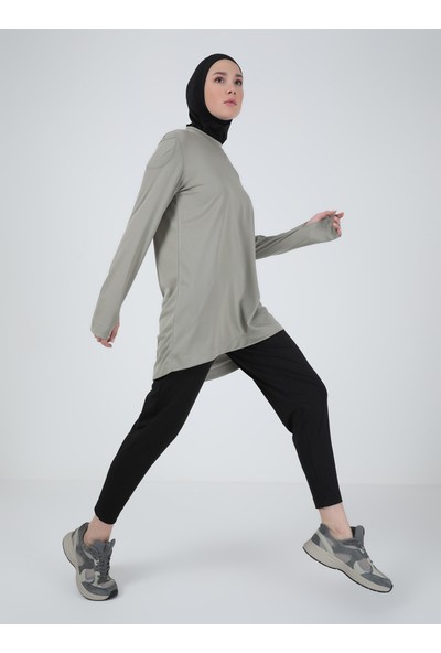 FD SPORTS Aktif Spor Üst Giyim - Pale Olive - Fd Sports