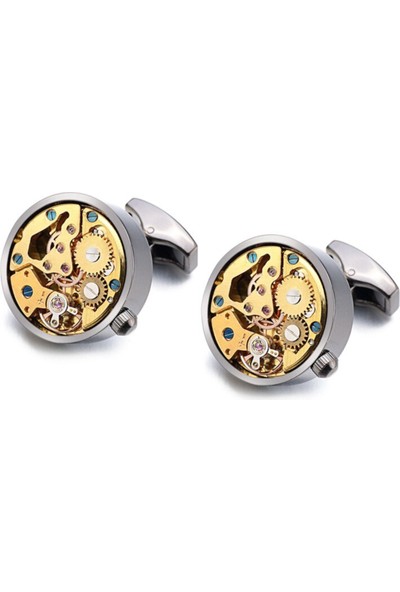 Omark Cotton GB Saat Mekanizması Kol Düğmesi