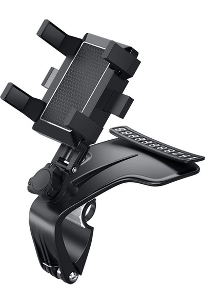 My Black Gösterge Üstü Araç Içi Telefon Tutucu - Siyah