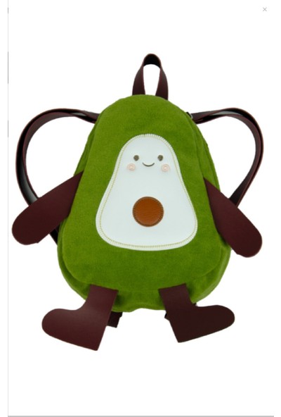 Sepete Ekle Yeşil Avokado Sevimli Mini Çocuk Sırt Çantası Sepete Ekle Yeşil Avokado Sevimli Mini Çocuk Sırt Çantası