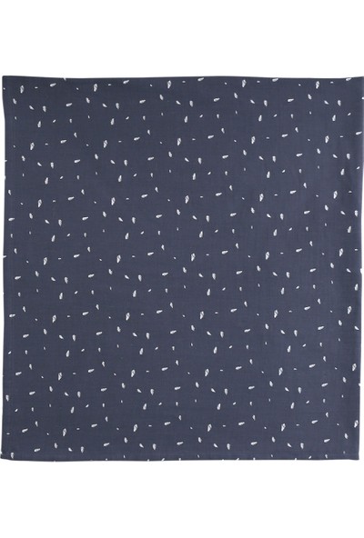 Elifa Baby Müslin Örtü Organic Dreamlacivert Elifa Baby Müslin Örtü Organic Dreamlacivert