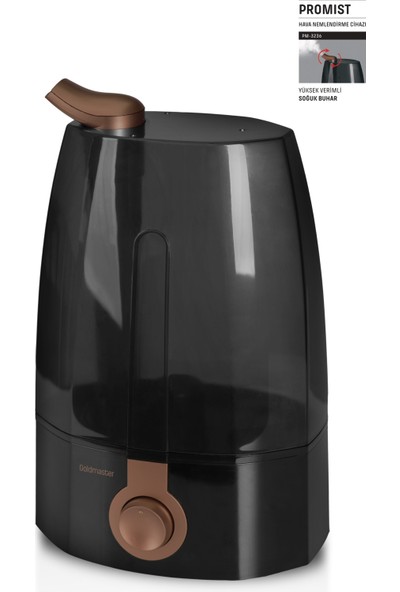 Goldmaster PM-3236 Promist Hava Nemlendirme Cihazı Goldmaster PM-3236 Promist Hava Nemlendirme Cihazı