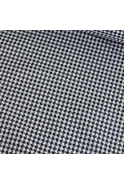 Güngörler Siyah Minik Pötikare Zefir Kumaş