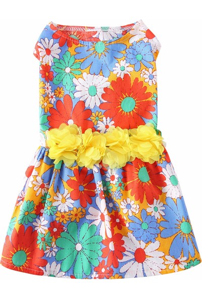 Eternal Yavru Köpek Pet T-Shirt Çiçek Baskılı Elbise (Yurt Dışından) Eternal Yavru Köpek Pet T-Shirt Çiçek Baskılı Elbise (Yurt Dışından)