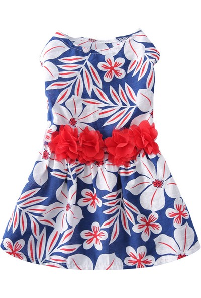 Eternal Yavru Köpek Pet T-Shirt Çiçek Baskılı Elbise (Yurt Dışından) Eternal Yavru Köpek Pet T-Shirt Çiçek Baskılı Elbise (Yurt Dışından)