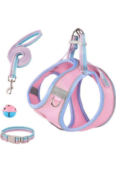 Eternal Köpek Pet Çizgili Anti-Kayıp Nefes Pet Yelek Göğüs Kayışı Çekiş Halat Kiti (Yurt Dışından) Eternal Köpek Pet Çizgili Anti-Kayıp Nefes Pet Yelek Göğüs Kayışı Çekiş Halat Kiti (Yurt Dışından)