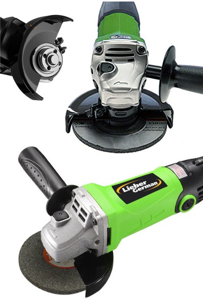 Lieber German Teknoloji Bakır Sargılı Devir Ayarlı 3400 W 115 mm Devir Ayarlı Spiral Avuç Içi Taşlama Makinası Lieber German Teknoloji Bakır Sargılı Devir Ayarlı 3400 W 115 mm Devir Ayarlı Spiral Avuç Içi Taşlama Makinası