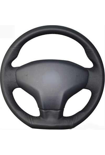 Fox Citroen Elysee Deri Direksiyon Kılıfı Araca Özel Dikmeli Dikişli Fox Citroen Elysee Deri Direksiyon Kılıfı Araca Özel Dikmeli Dikişli