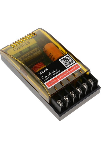 Flameer 220 W 2-6 Ohm 2 Yollu Ses Hoparlör Frekans Bölücü Amplifikatör Geçiş Filtresi (Yurt Dışından)