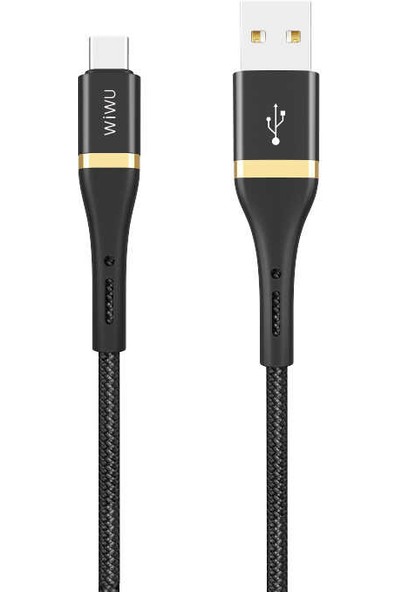 Wiwu Elite ED-101 Type-C USB Kablo 1.2m Wiwu Elite ED-101 Type-C USB Kablo 1.2m