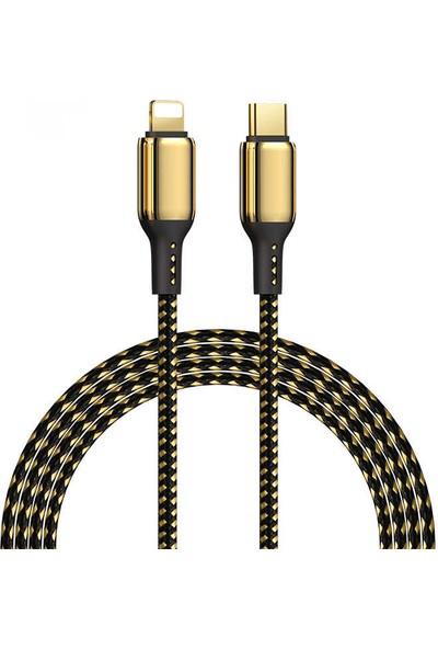 Wiwu Golden Series GD-103 Lightning To Pd Data Cable 1.2m Wiwu Golden Series GD-103 Lightning To Pd Data Cable 1.2m
