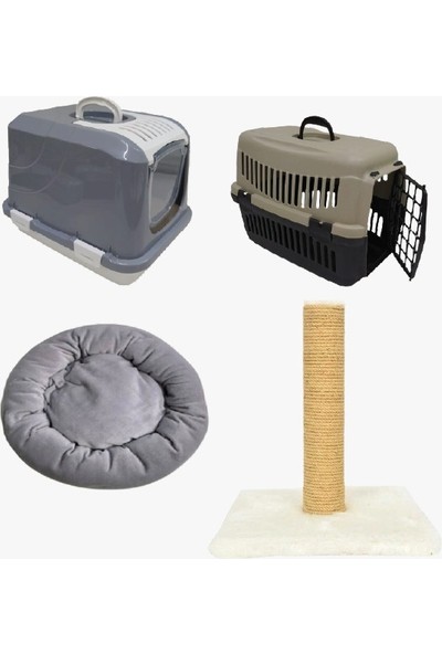 Bio Sand Petzen Kedi Ihtiyaç Seti 4'lü Bio Sand Petzen Kedi Ihtiyaç Seti 4'lü