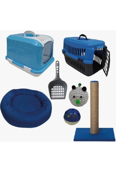 Bio Sand Petzen Kedi Ihtiyaçları ve Oyun Seti 7'li Bio Sand Petzen Kedi Ihtiyaçları ve Oyun Seti 7'li