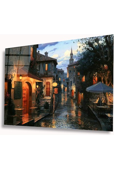 Dekorcum Dekorcumshop Şehir Manzara Cam Tablo 4mm Dayanıklı Temperli Cam Dekorcum Dekorcumshop Şehir Manzara Cam Tablo 4mm Dayanıklı Temperli Cam