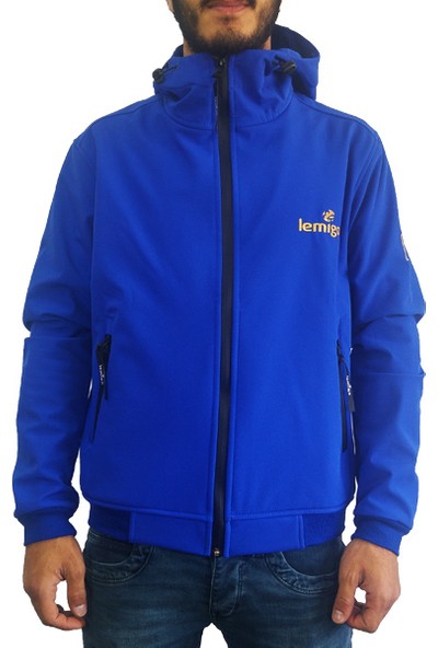 Argeus Softshell Kapşonlu Ceket Mavi Xl